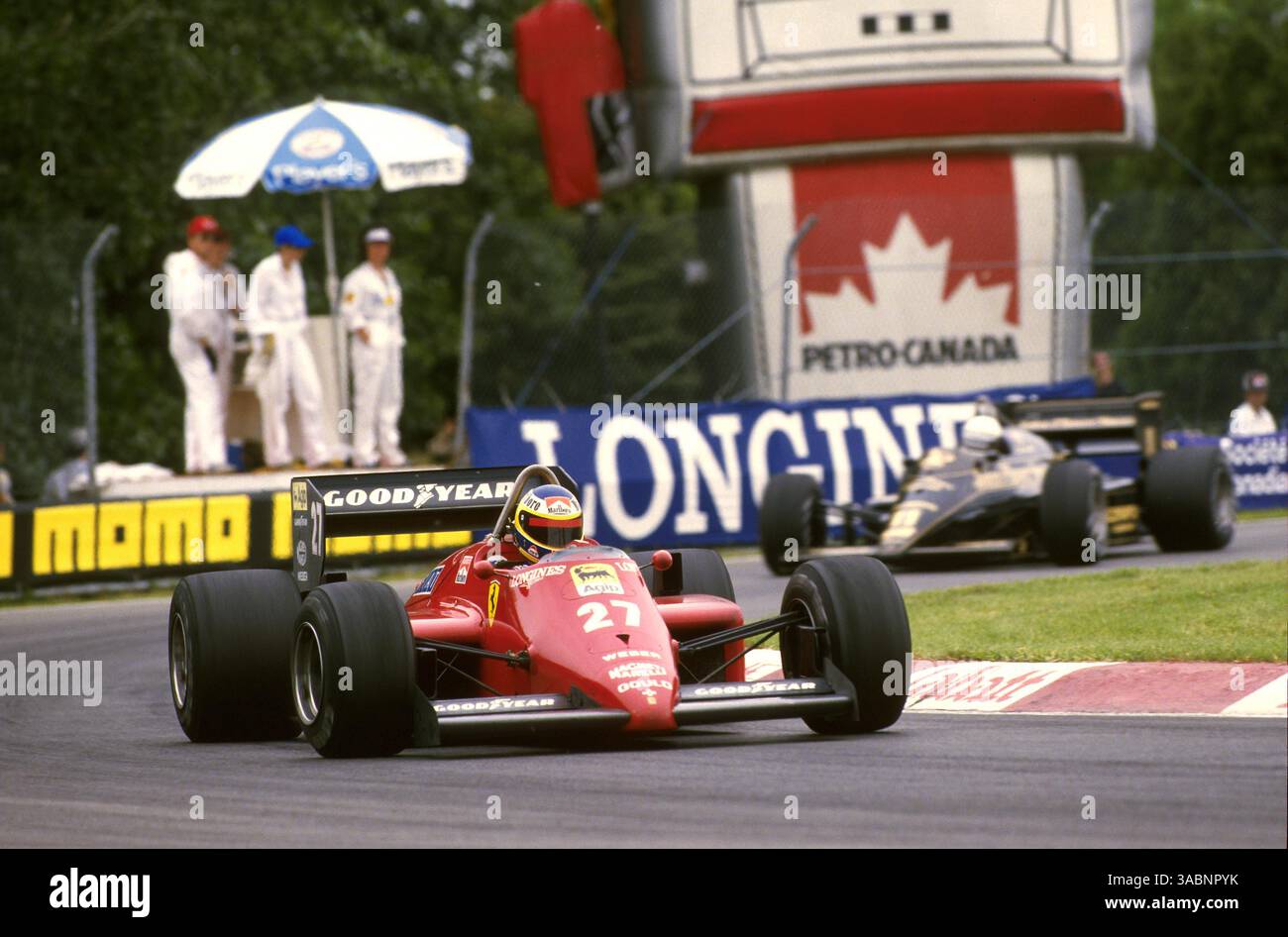 Winner Michele Alboreto (ITA) Ferrari 156/85..Canadian Grand Prix ...