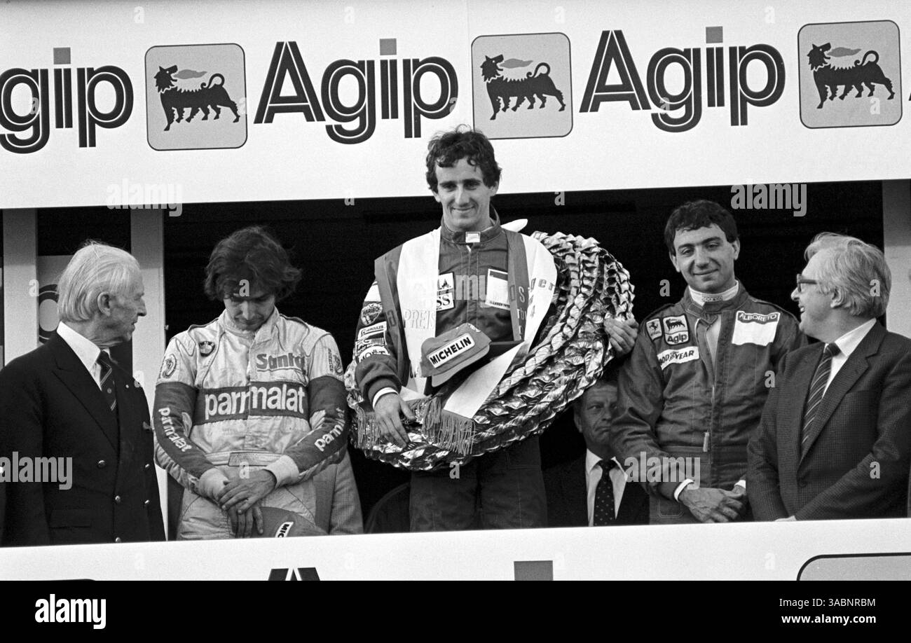 L r alain prost Black and White Stock Photos & Images - Alamy