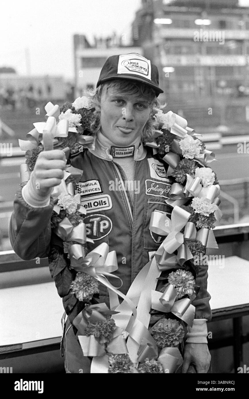 Festival winner Johnny Herbert (GBR) celebrates victory..British ...