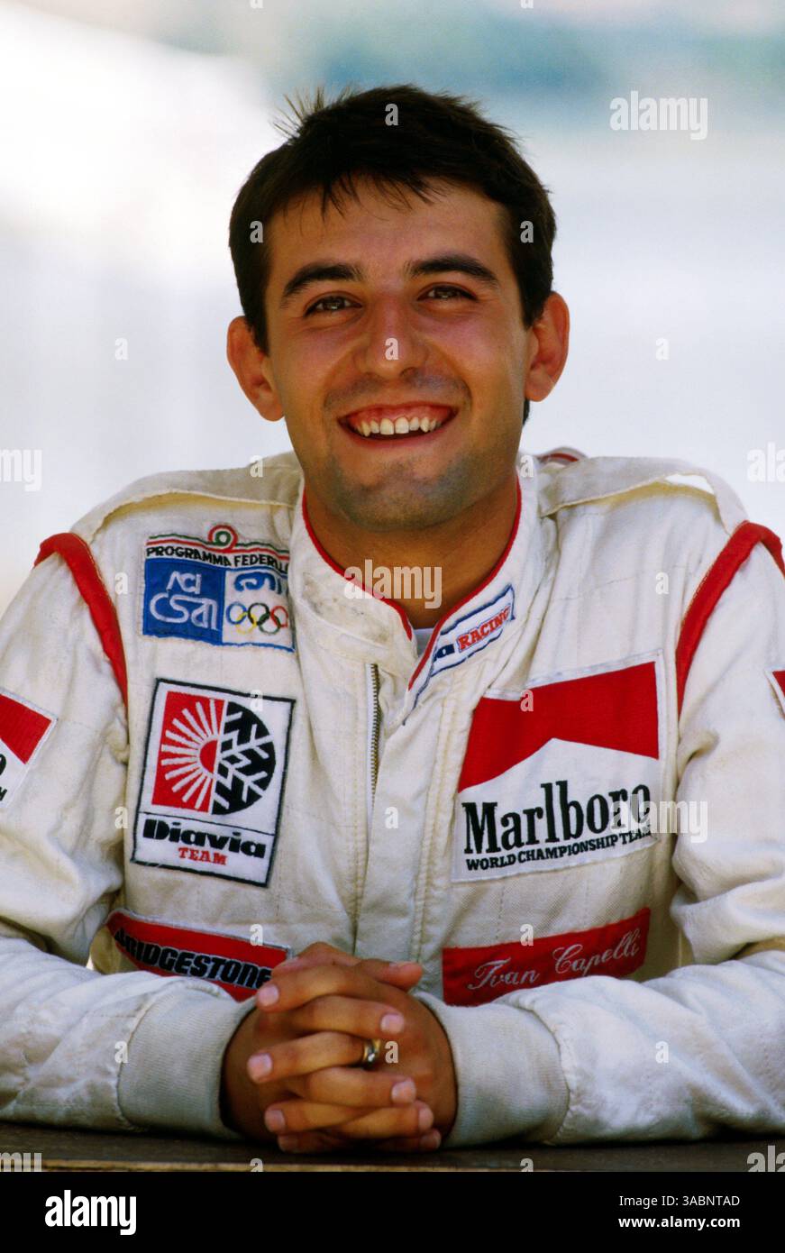 Ivan Capelli (ITA) March. .1985 European Formula 3000 Championship ...