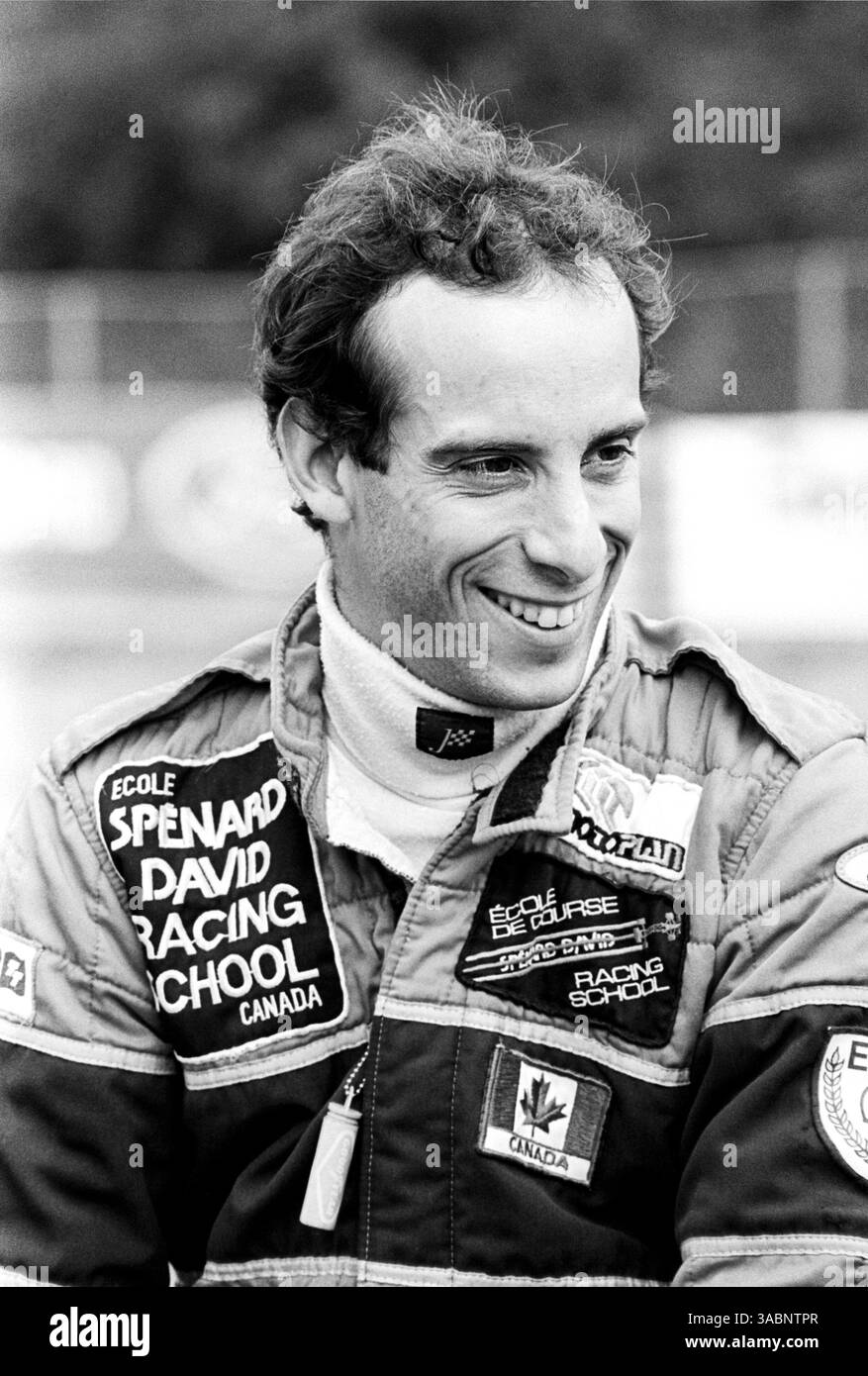 Bertrand Fabi (CDN)..Formula Ford 2000 Championship, Mondello Park, Ireland, 8 September 1985 ...