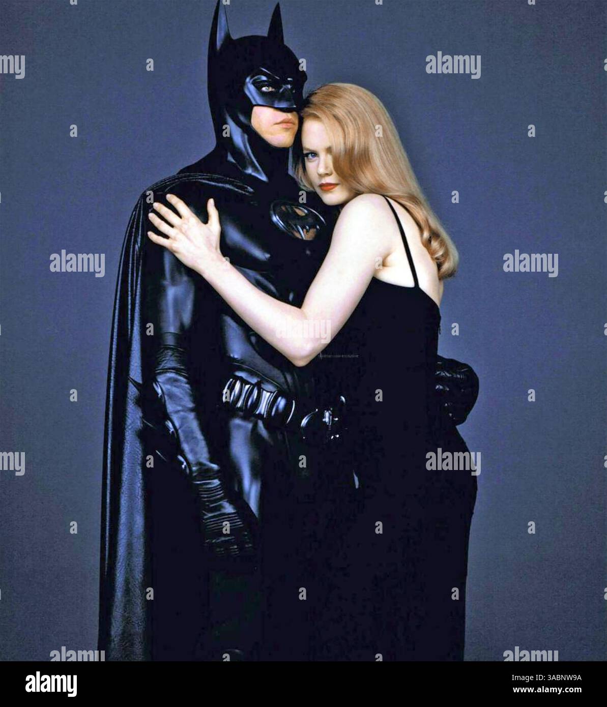 BATMAN FOREVER 1995 Warner Bros. film with Val Kilmer as Batman and ...