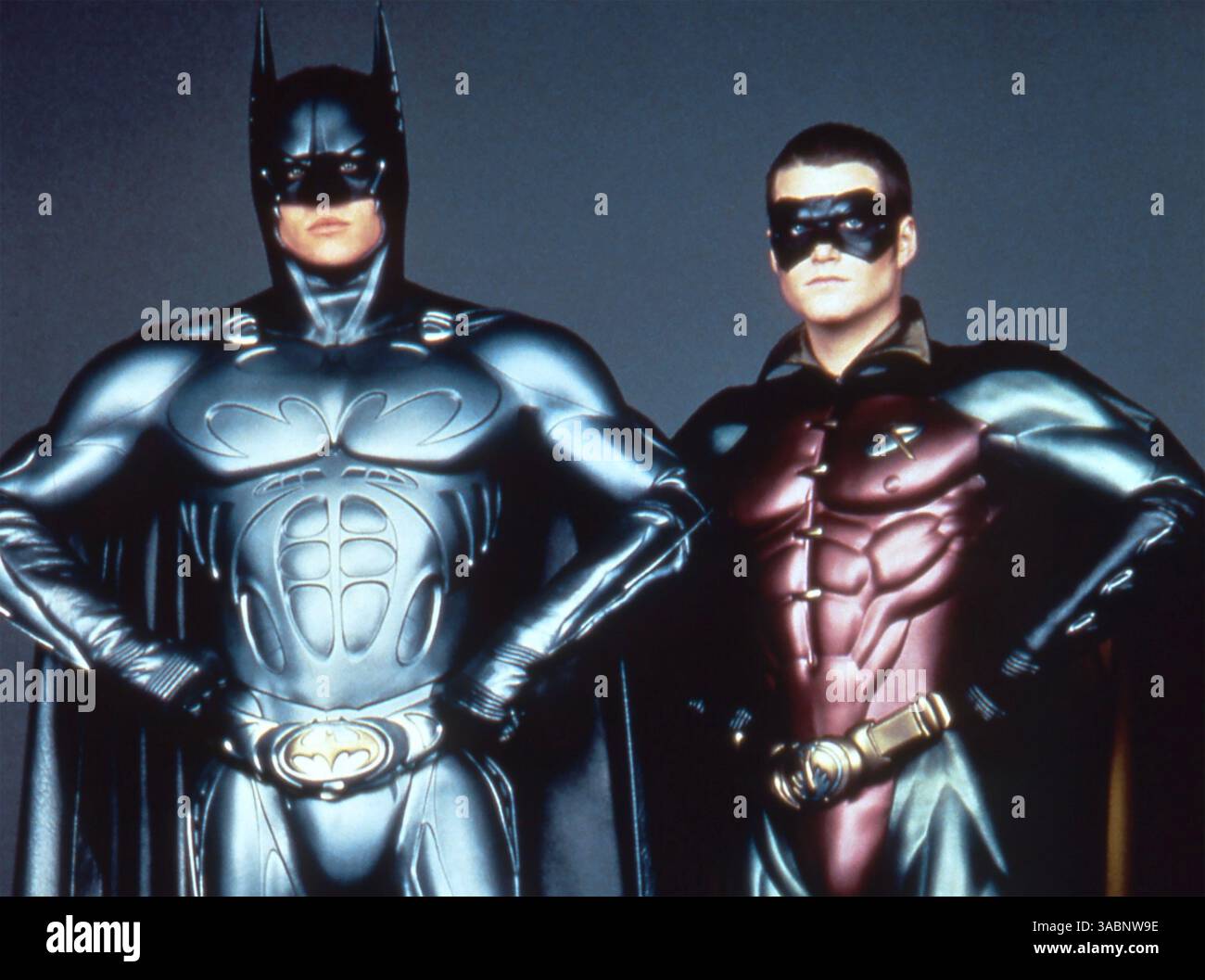 BATMAN FOREVER 1995 Warner Bros. film with Val Kilmer as Batman and ...