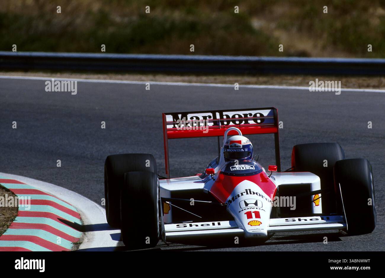Alain Prost (FRA) McLaren MP4/4. .Formula One World Championship 1988 ...