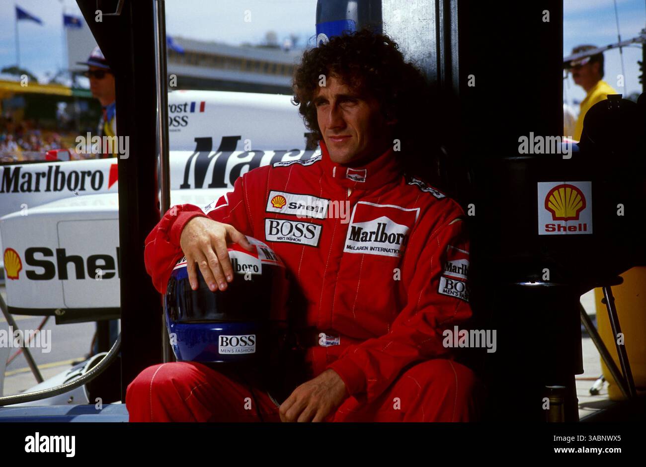 Alain Prost (FRA) McLaren MP4/4..Formula One World Championship 1988 ...