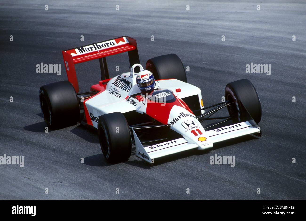 Alain Prost (FRA) McLaren MP4/4. .Formula One World Championship 1988 ...