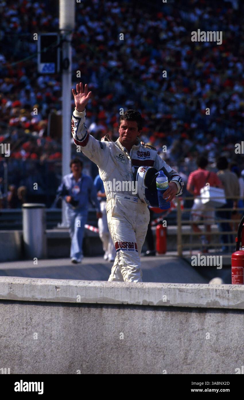 Derek Warwick (GBR) Arrows A10, DNF..Monaco Grand Prix, Monte Carlo, 31 ...