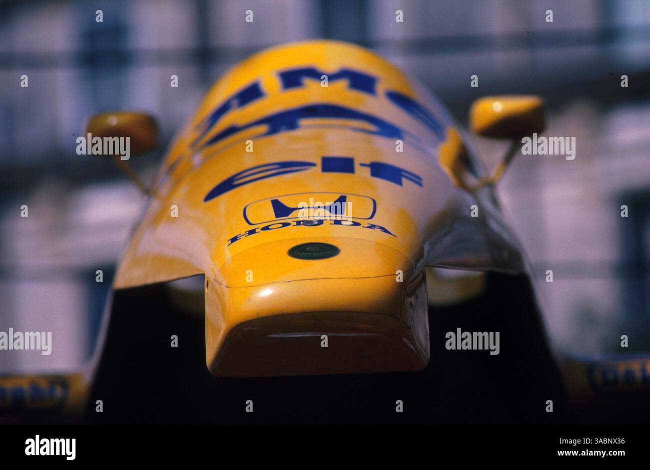 The nose of the Lotus 99t..Monaco Grand Prix, Monte Carlo, 31 May 1987 ...