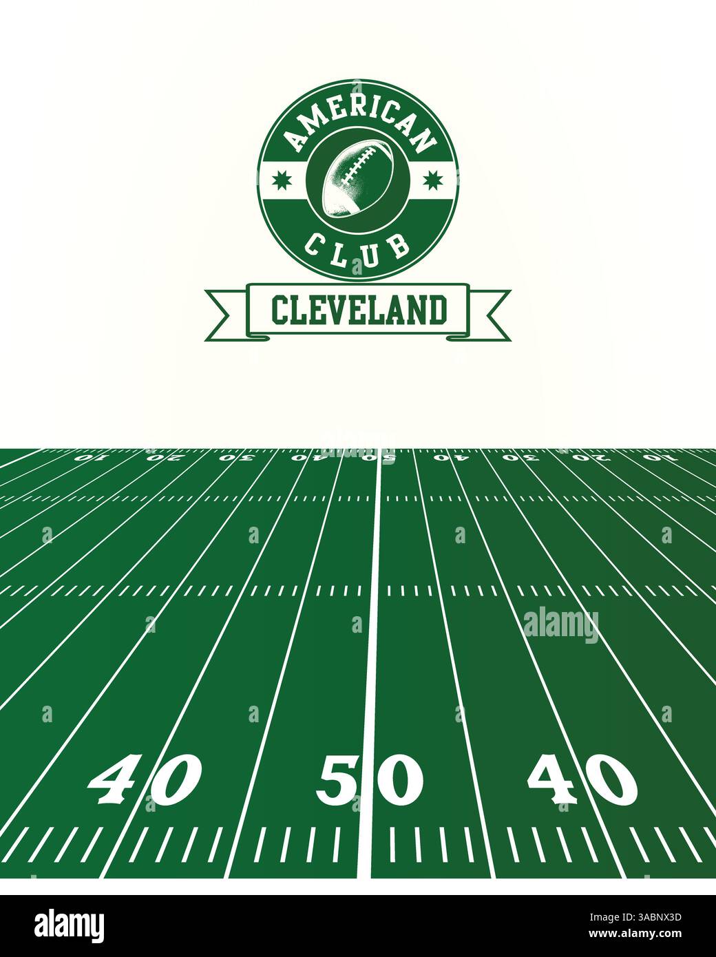 Cleveland football Stock Vector Images - Alamy