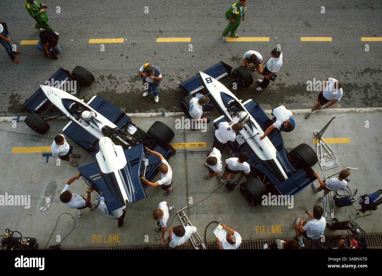 Brabham BT 56 BMW Turbo.F1 World Championship 1987 (Credit Image ...