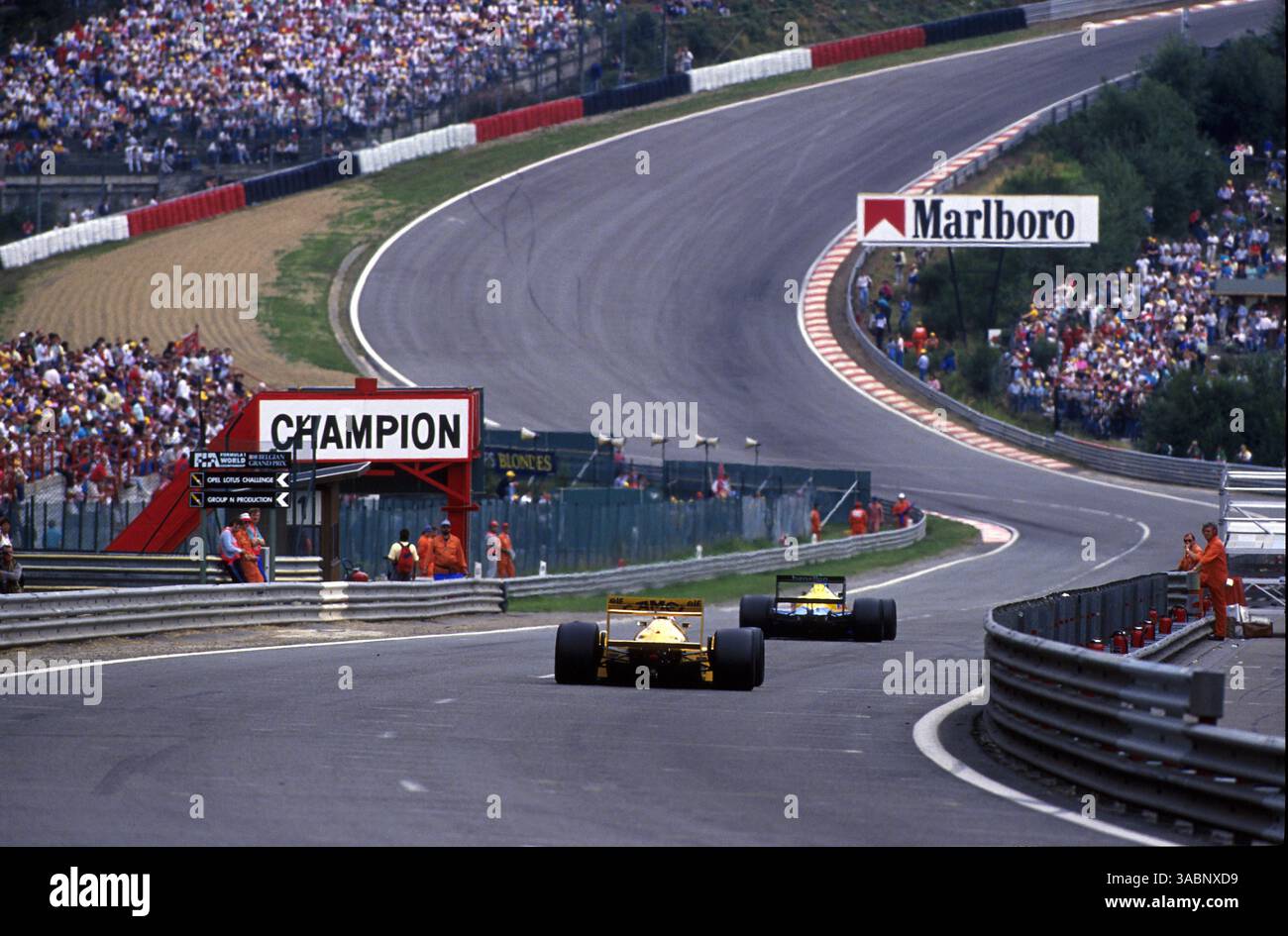 The infamous Eau Rouge...Belgian Grand Prix, Spa Francorchamps, 28 ...
