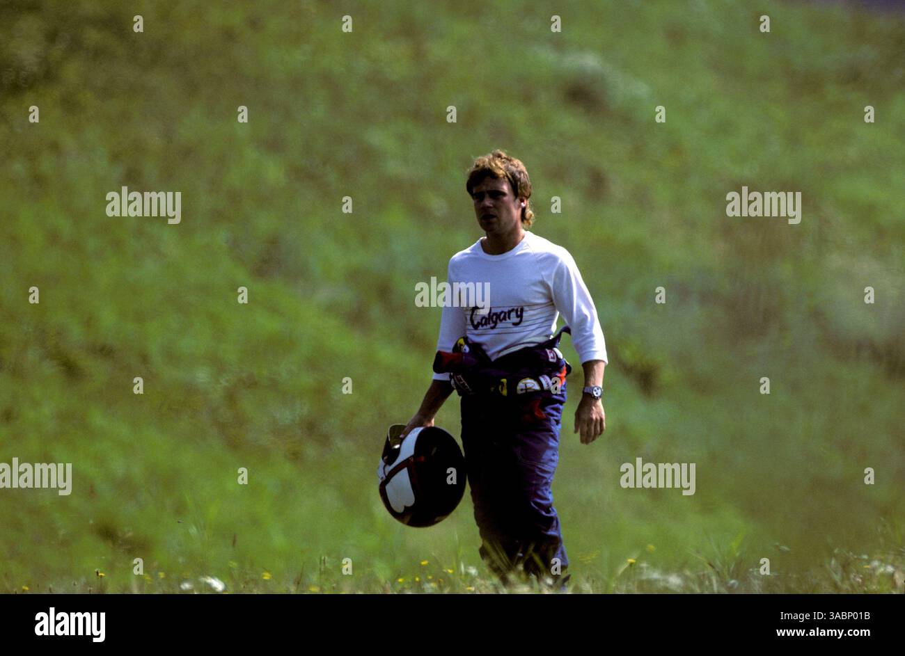 Allen Berg (CAN) Osella..Formula One World Championship, 1986. (Credit ...