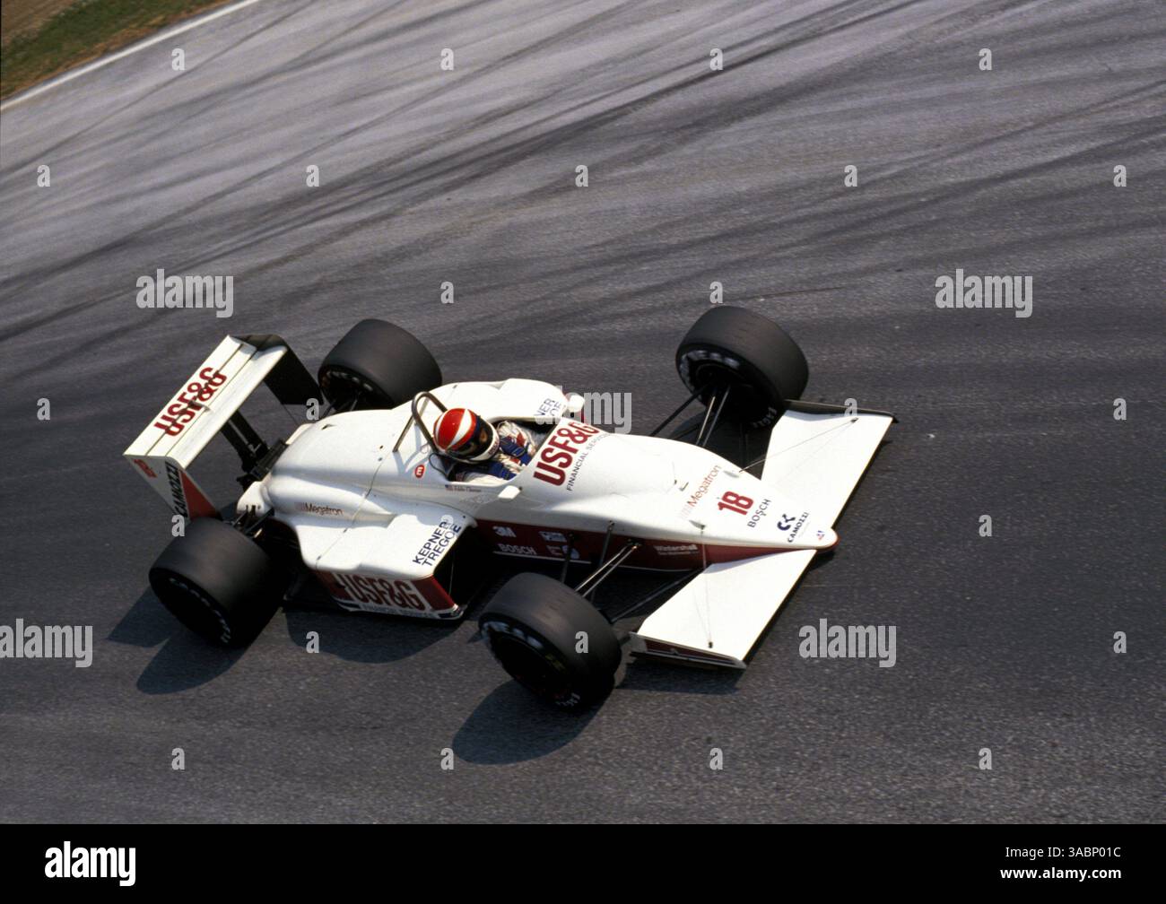 Eddie Cheever (USA), Arrows Megatron A10B, finished the race in third ...
