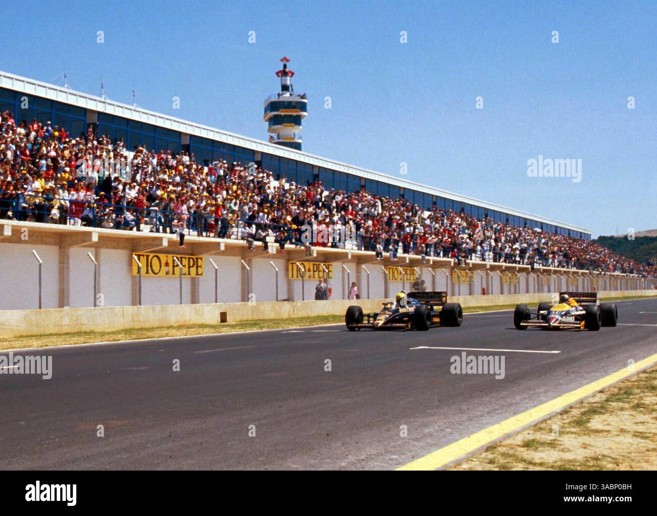 Williams fw11 jerez hi-res stock photography and images - Alamy