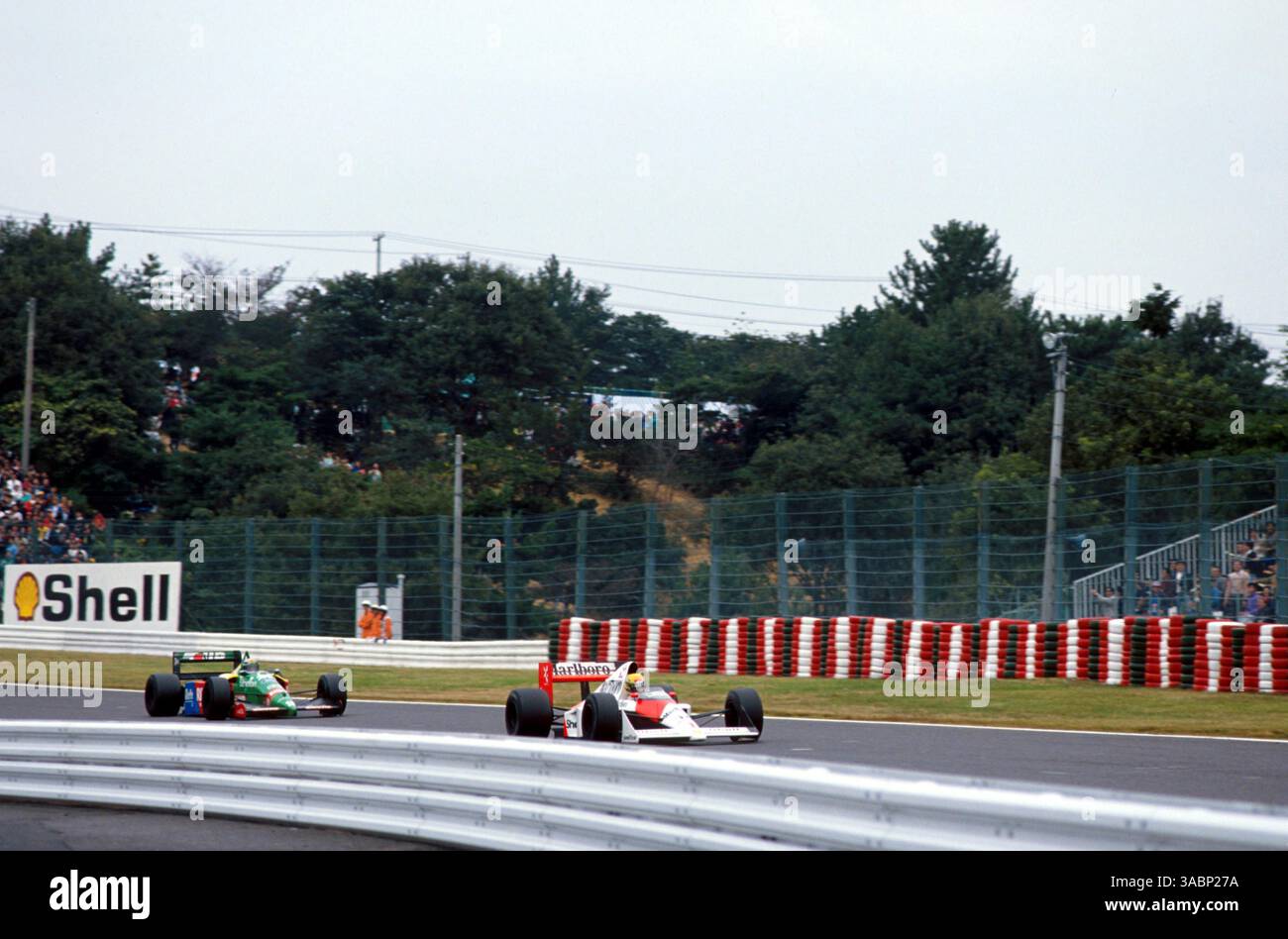 Alain prost ayrton senna 1989 japan hi-res stock photography and images ...