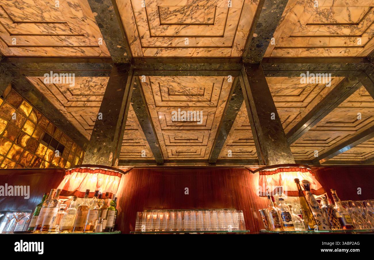 interior of the American Bar (formerly the Kärntner Bar),1908, by ...