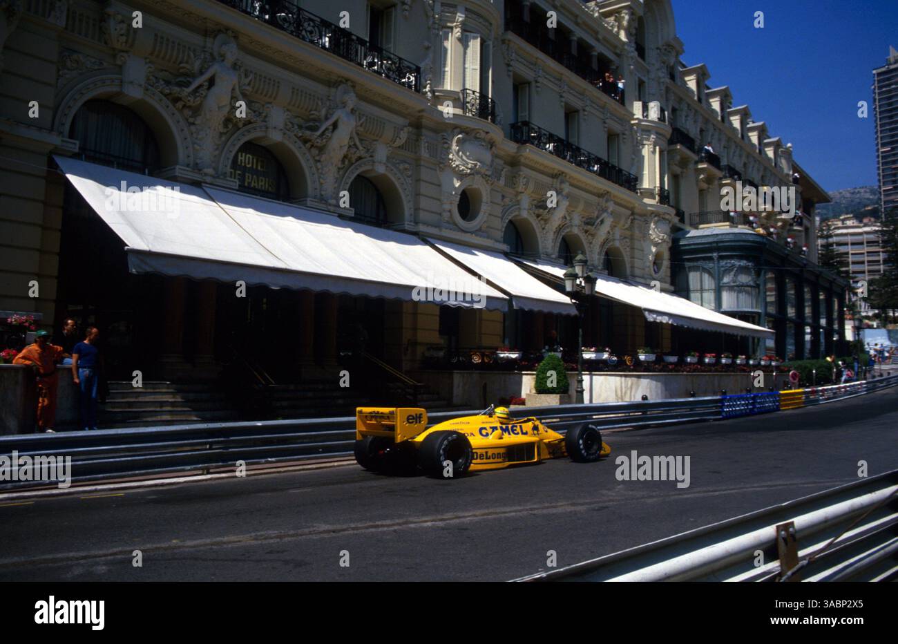Race winner, Ayrton Senna (BRA) Lotus 99T...Monaco Grand Prix, Monte ...