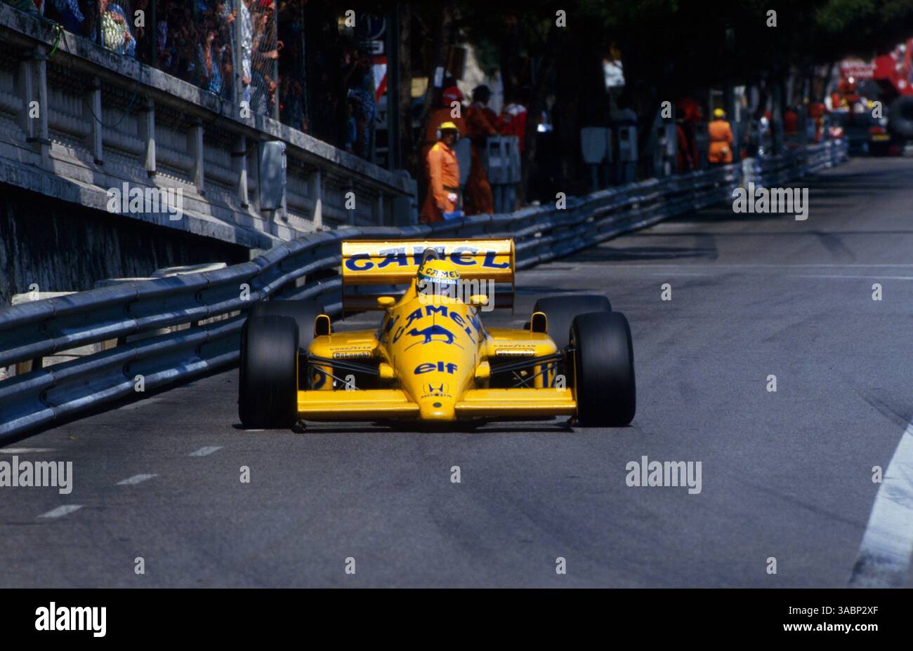 Race winner, Ayrton Senna (BRA) Lotus 99T...Monaco Grand Prix, Monte ...