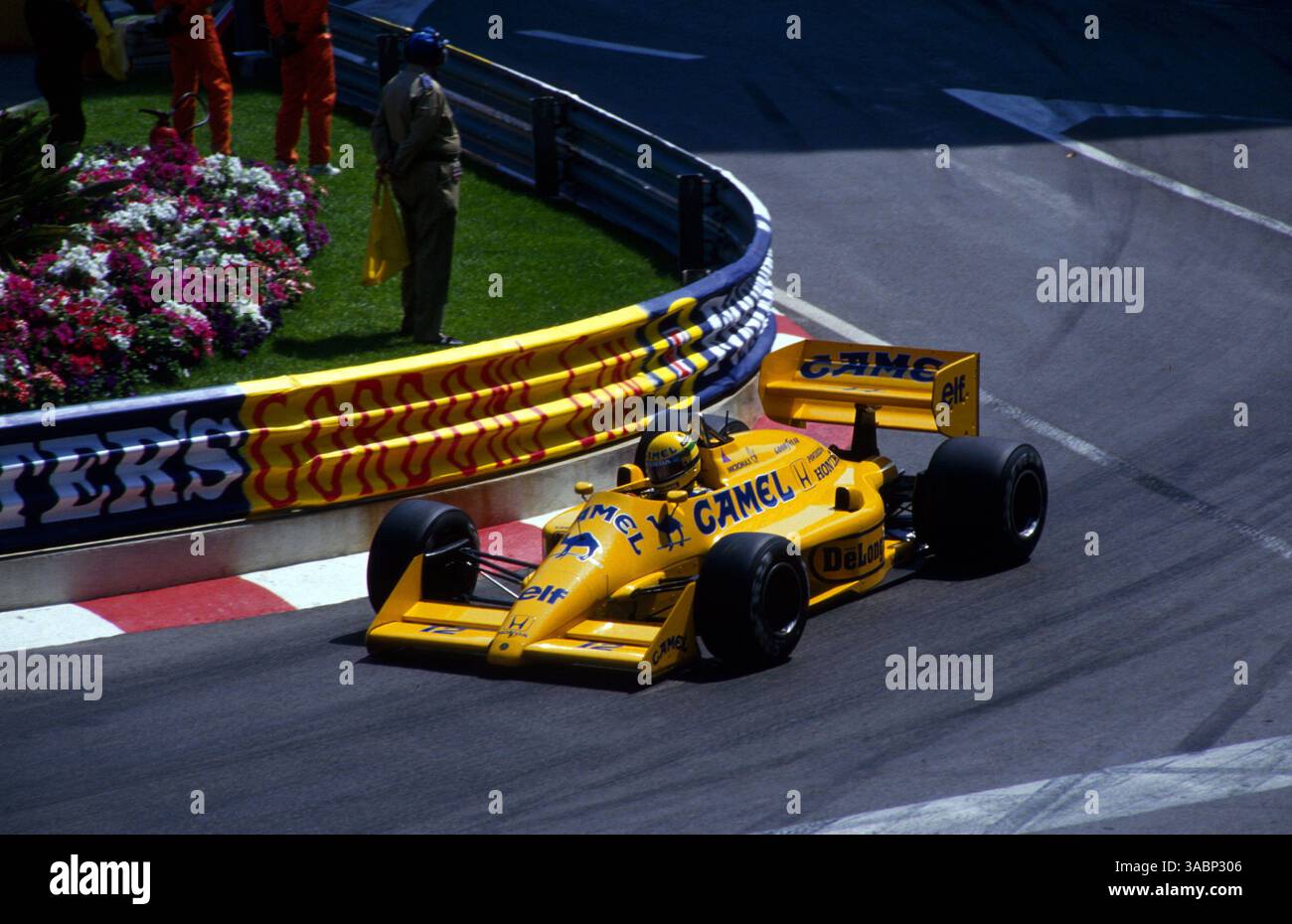 Race winner, Ayrton Senna (BRA) Lotus 99T...Monaco Grand Prix, Monte ...