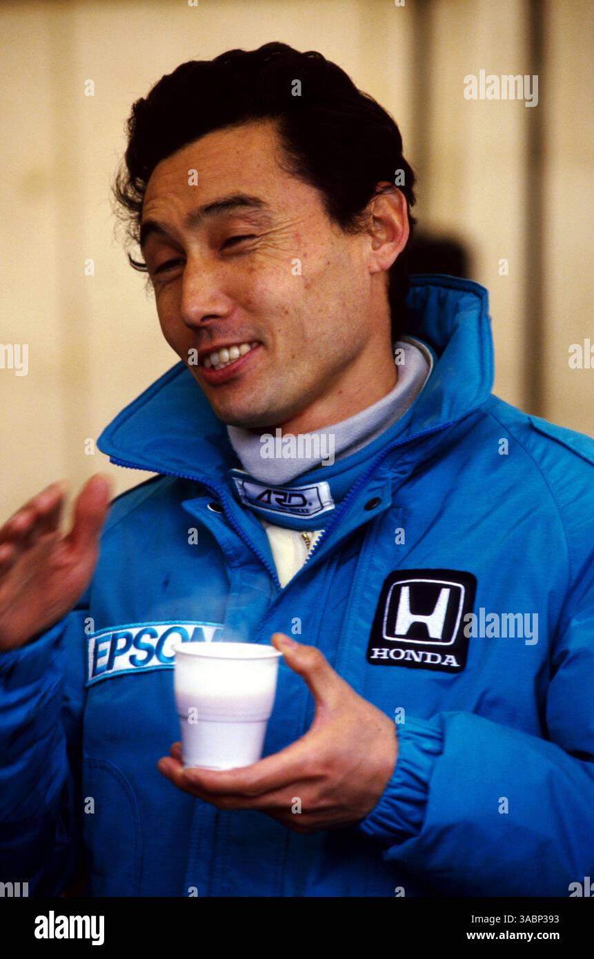 Satoru Nakajima (JPN) Ralt. .1986 International Formula 3000 Championship. (Credit Image ...