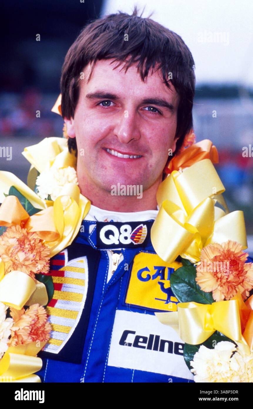 Mark Blundell (GBR) Eddie Jordan Racing took a bittersweet victory on ...