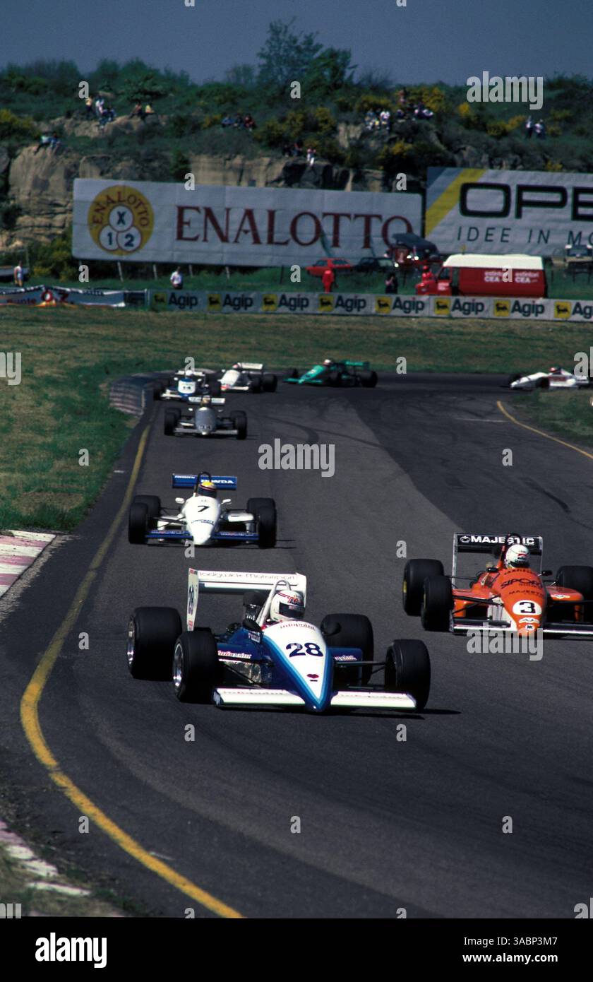 Andy Wallace (GBR) Madgwick International March 87B finished the race ...