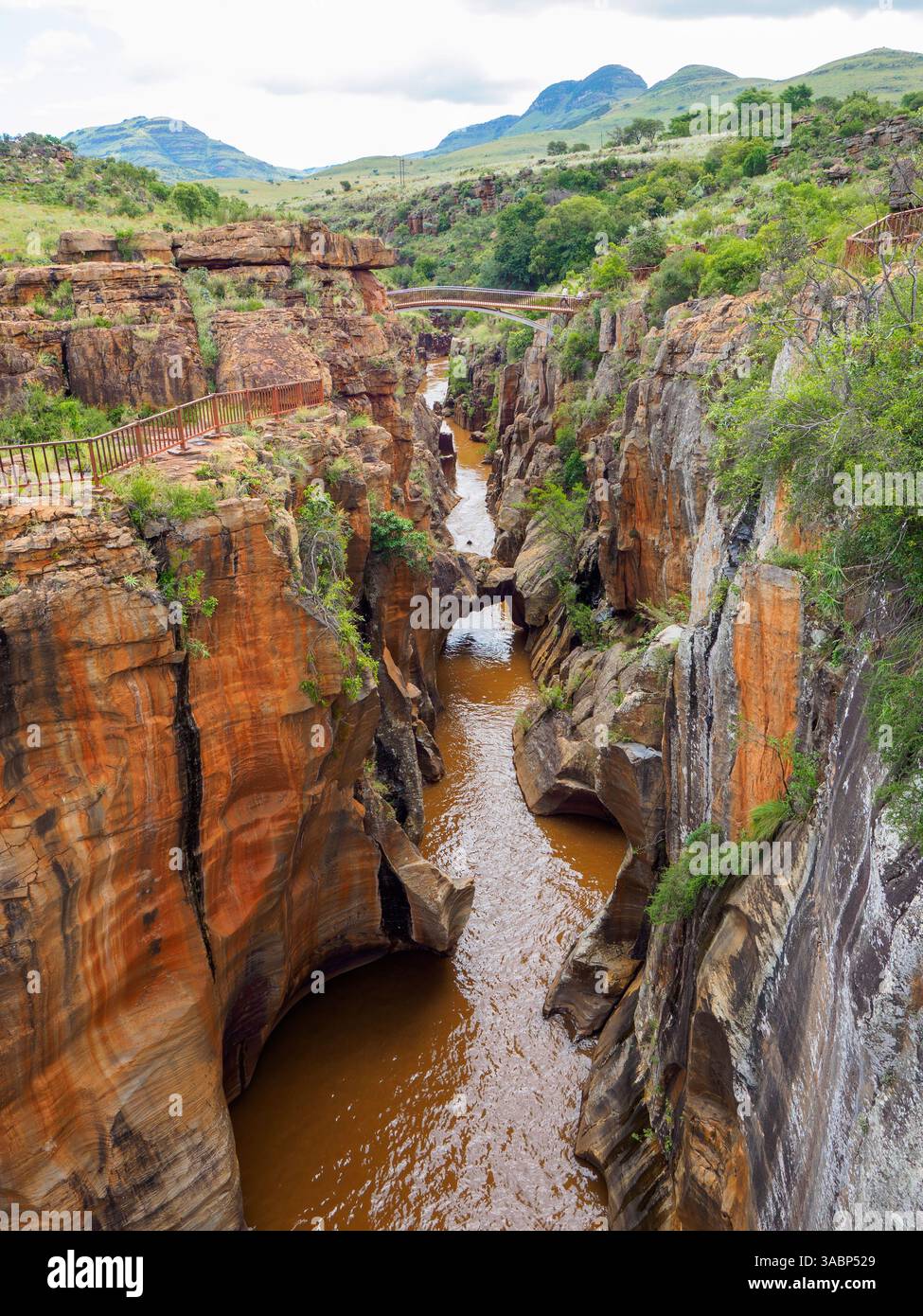 Bourke's luck potholes, Blyde River Canyon Nature Reserve, Moremela ...