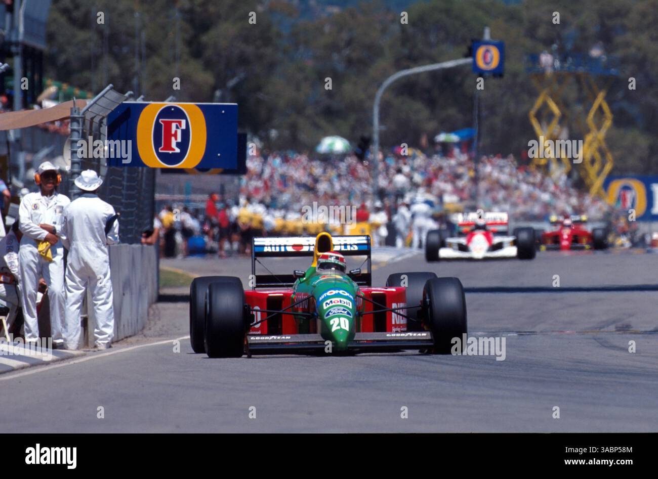Race winner Nelson Piquet(BRA), Benetton B190..Australian GP - Adelaide ...