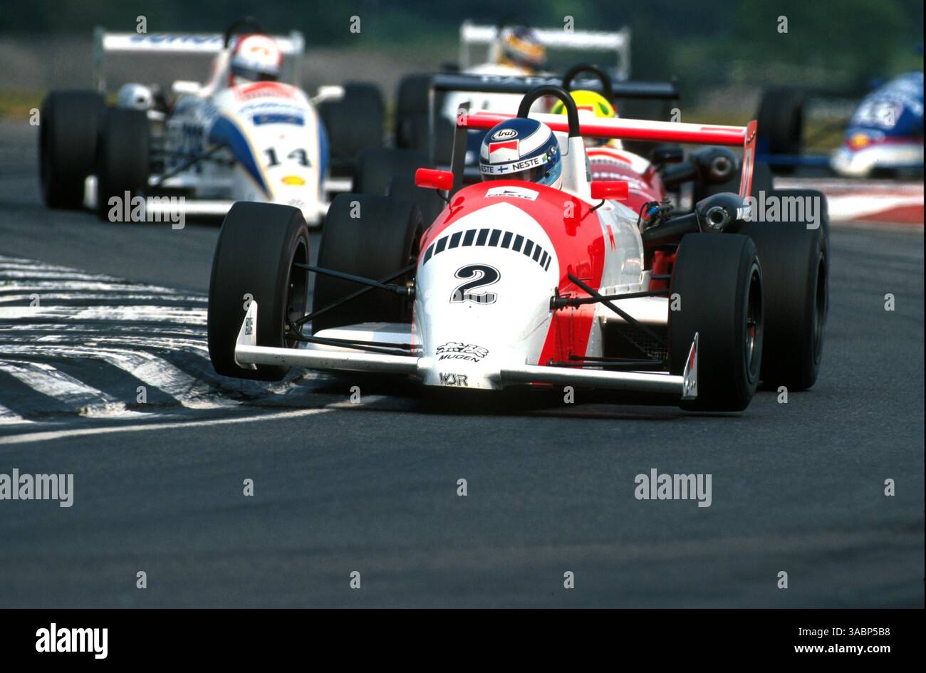 Mika Hakkinen (FIN) West Surrey Racing qualified and finished second ...