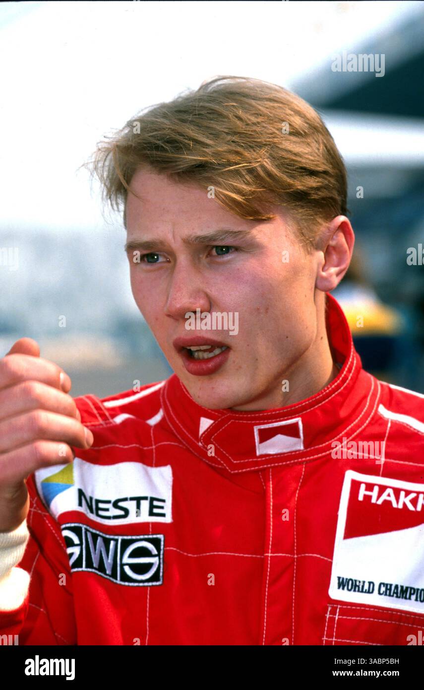 Mika Hakkinen (FIN) was the 1990 British F3 champion with West Surrey ...