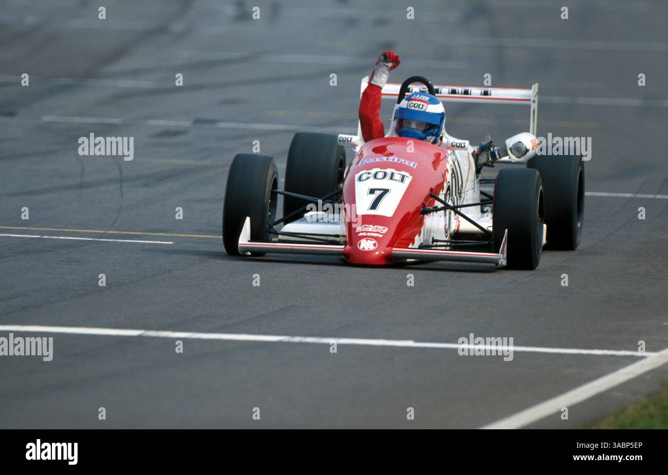Race winner Mika Salo (FIN) Alan Docking Racing Ralt RT34 Mugen ...