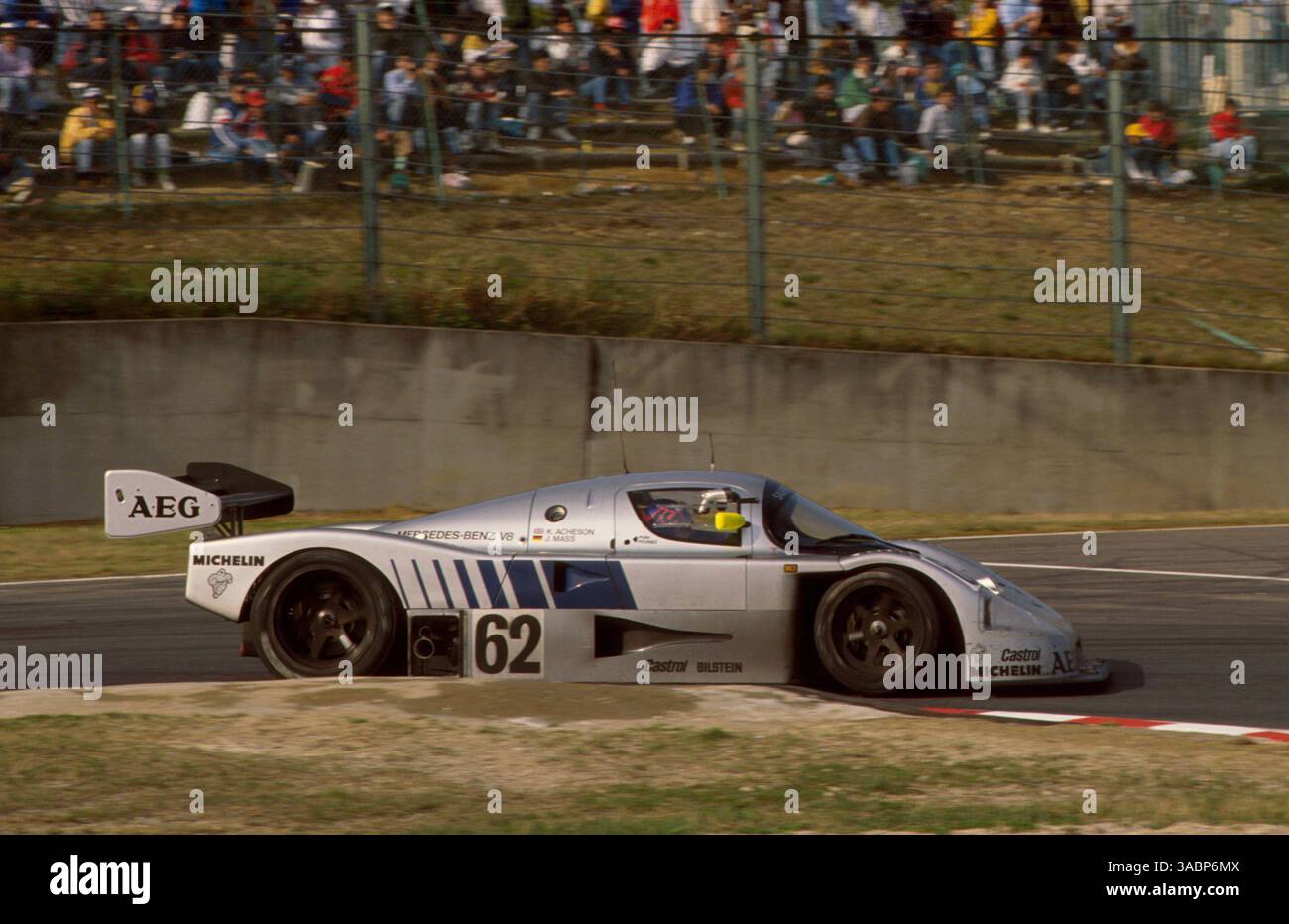 Kenny Acheson (GBR) Sauber Mercedes C9..World Sports Car Championship ...