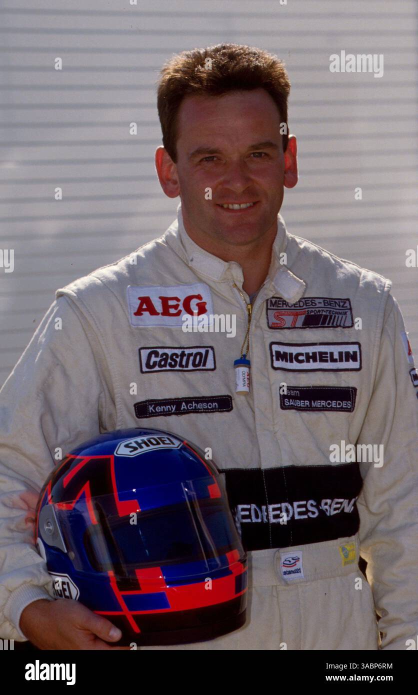 Kenny Acheson (GBR) Sauber Mercedes..World Sports Car Championship ...