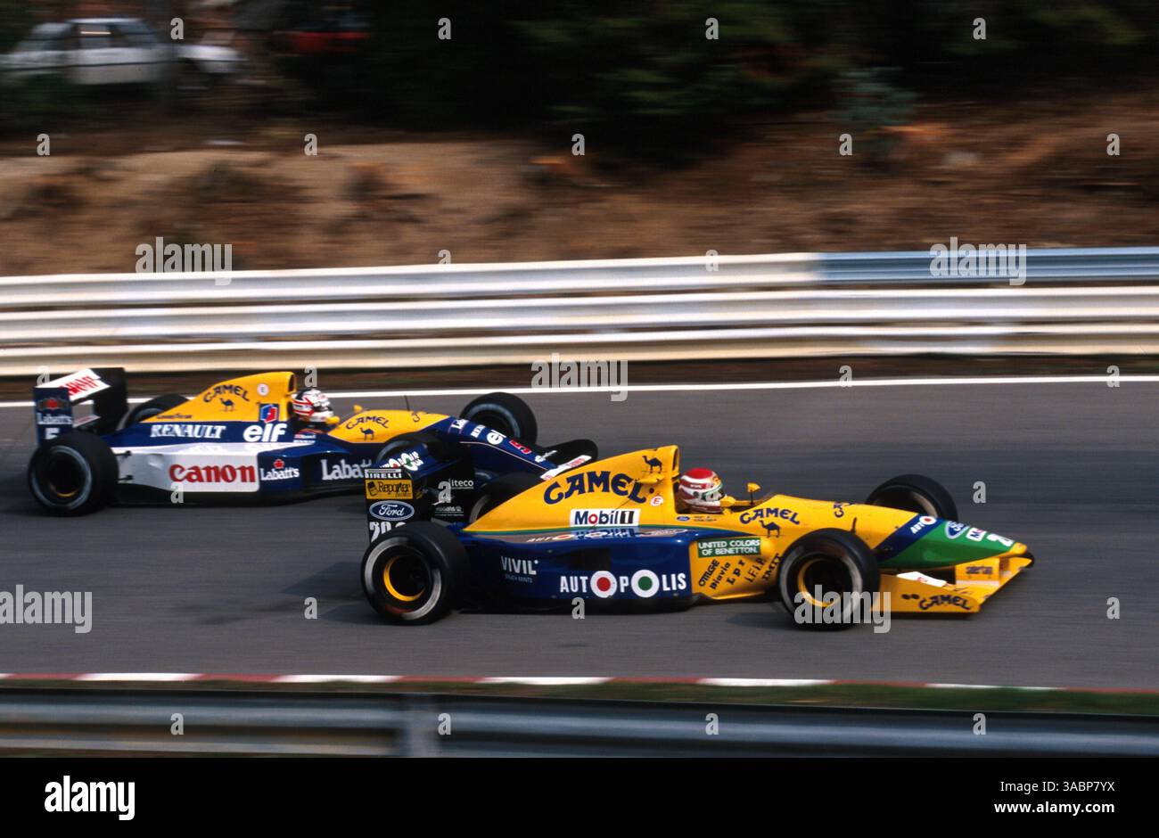1991 nigel mansell williams estoril hi-res stock photography and images - Alamy