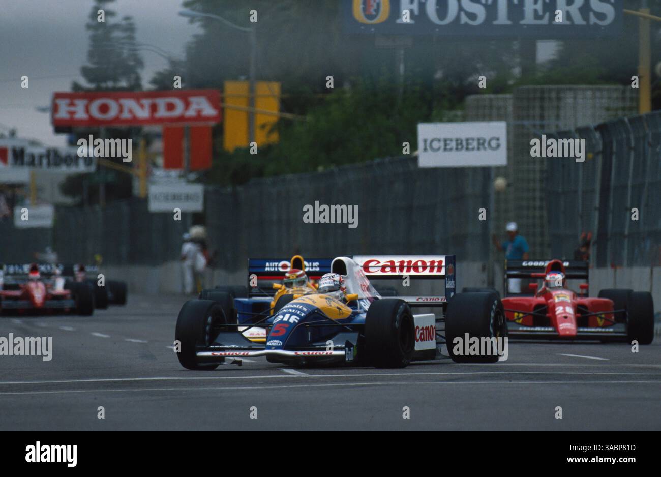 1991 nigel mansell phoenix hi-res stock photography and images - Alamy