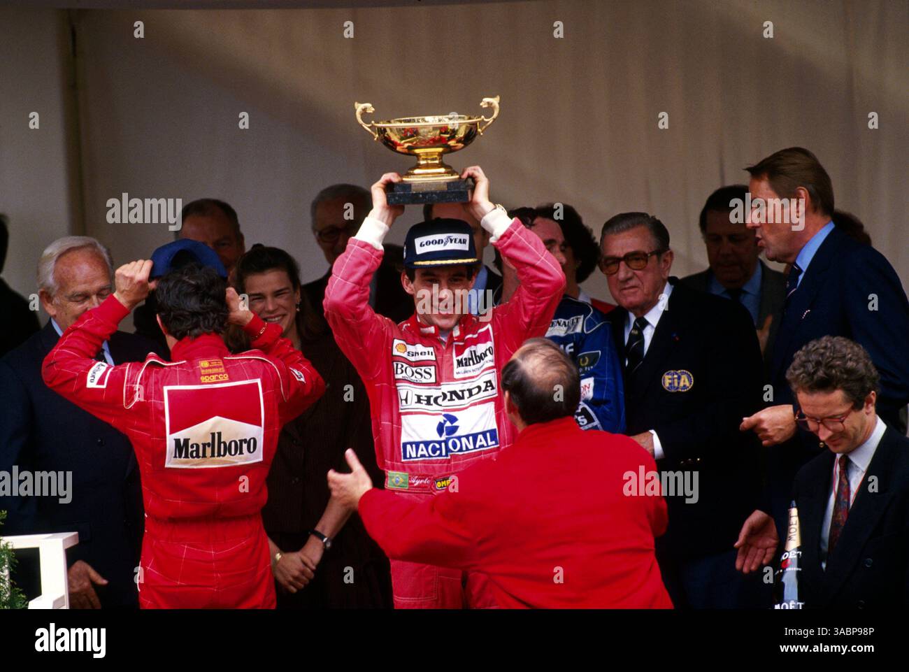 Ayrton senna monaco 1991 hi-res stock photography and images - Alamy