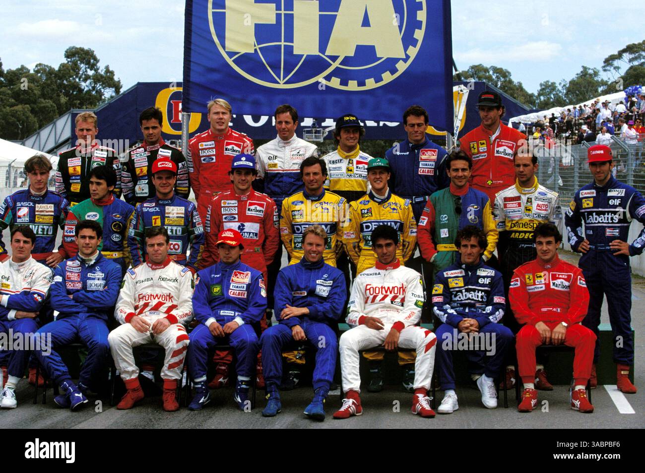 Johnny herbert schumacher hi-res stock photography and images - Alamy