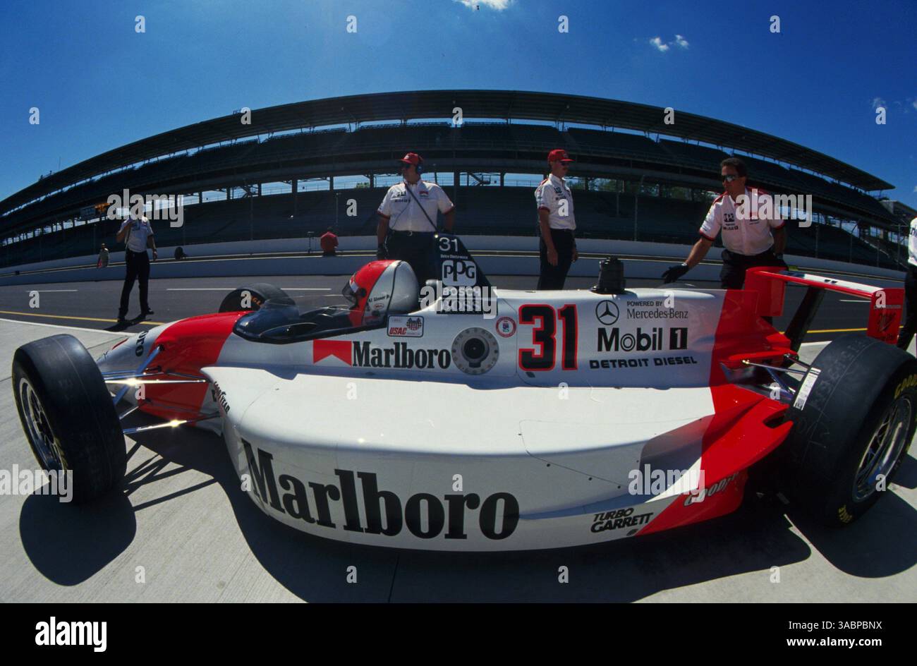 Al Unser Jr (USA) Penske PC23 Mercedes won the race..PPG IndyCar World ...