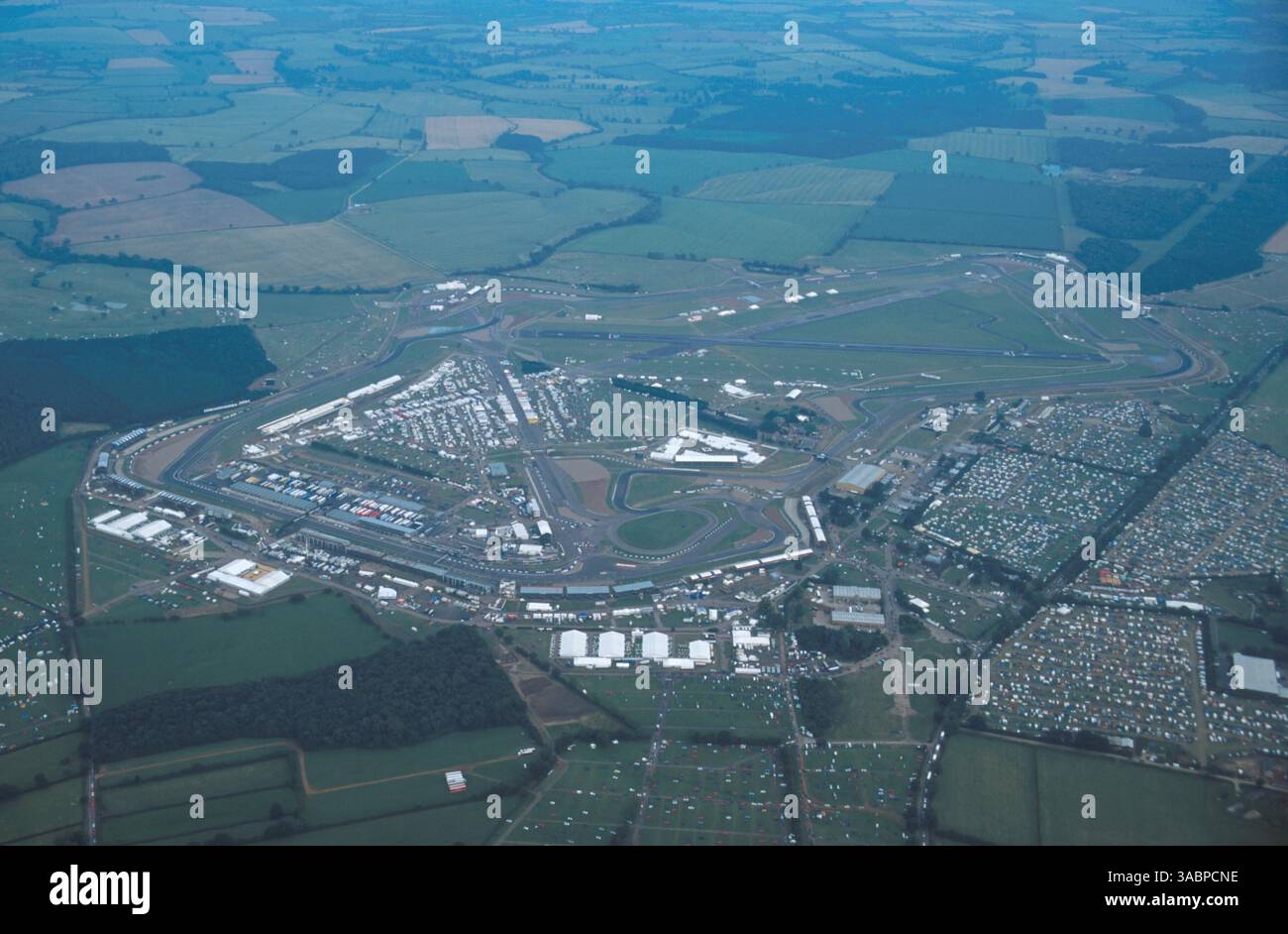 An Aerial view of Silverstone...British Grand Prix, Silverstone, 16th ...