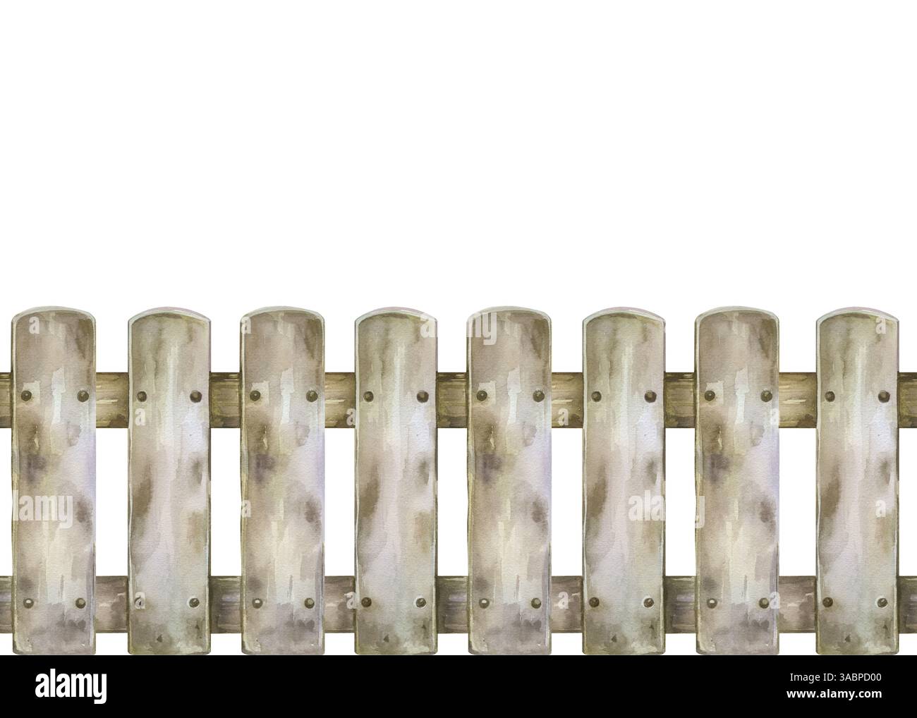 Tree in a fence Cut Out Stock Images & Pictures - Alamy