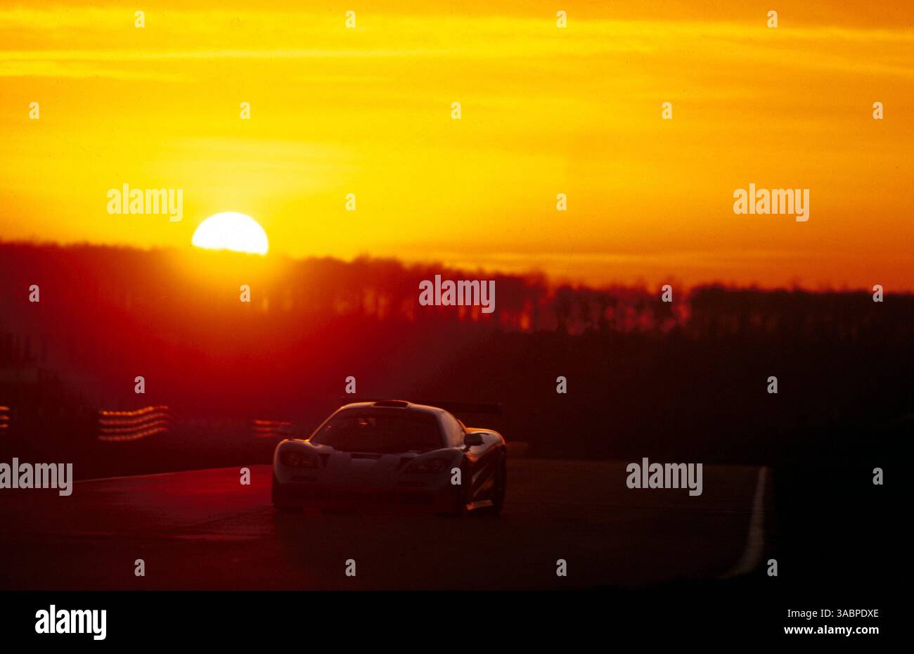 John Nielsen (DEN) tests the McLaren F1 GTR for the first time..McLaren ...