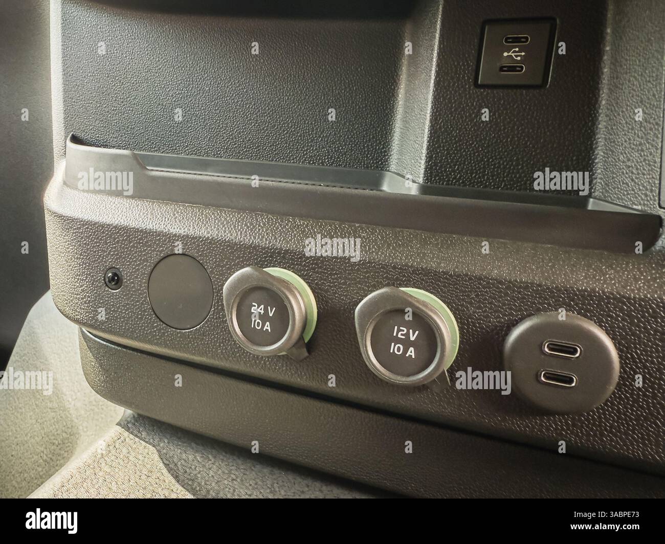 Lorry dashboard functions hi-res stock photography and images - Alamy