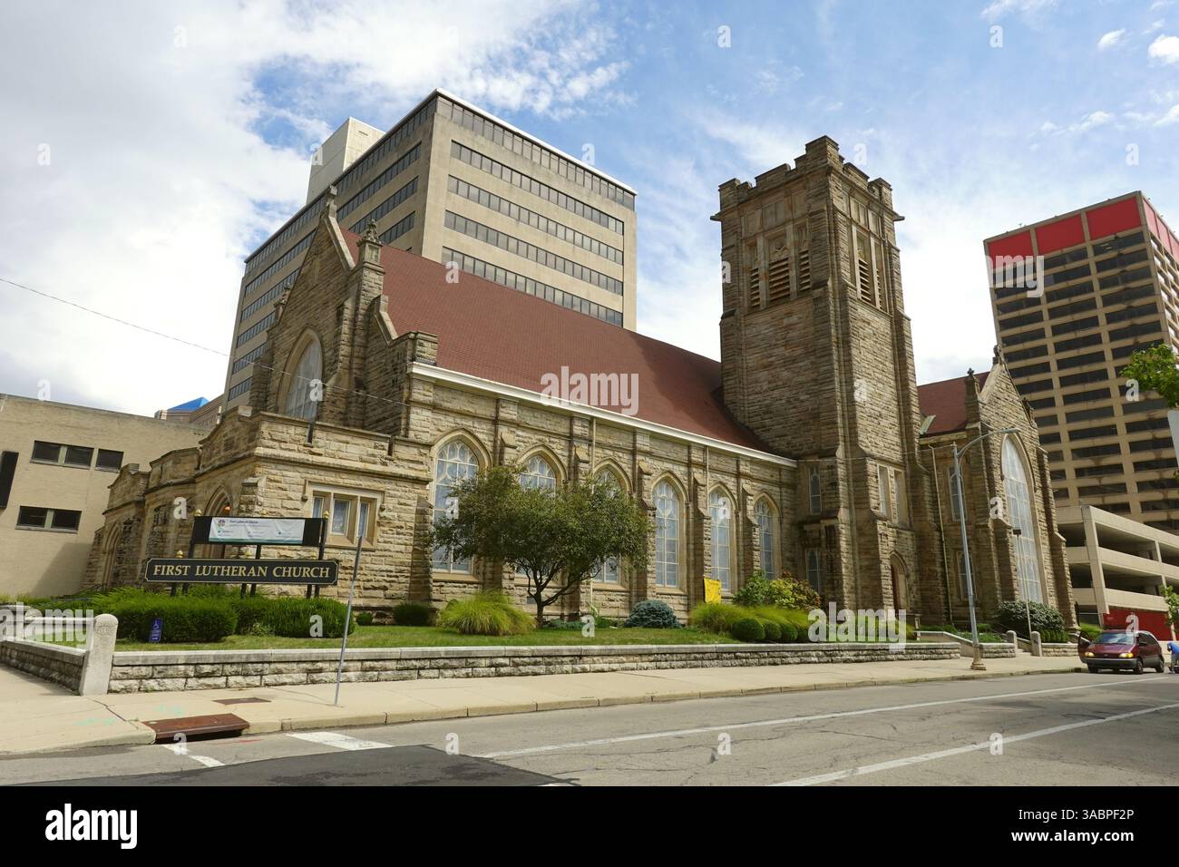 First Lutheran Church, Dayton Ohio Stock Photo - Alamy