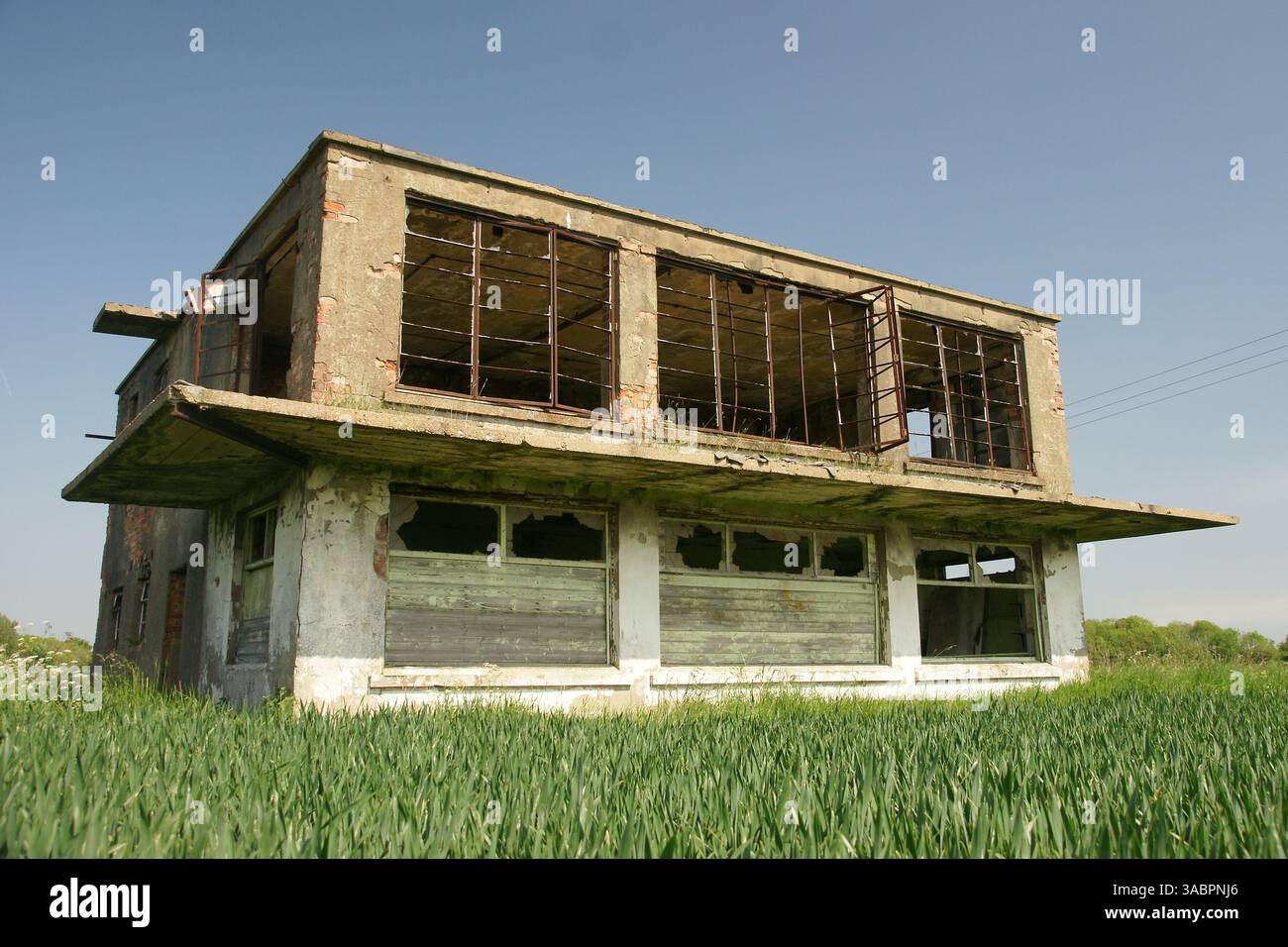 RAF Catfoss watch office. World war two military airfield architecture ...