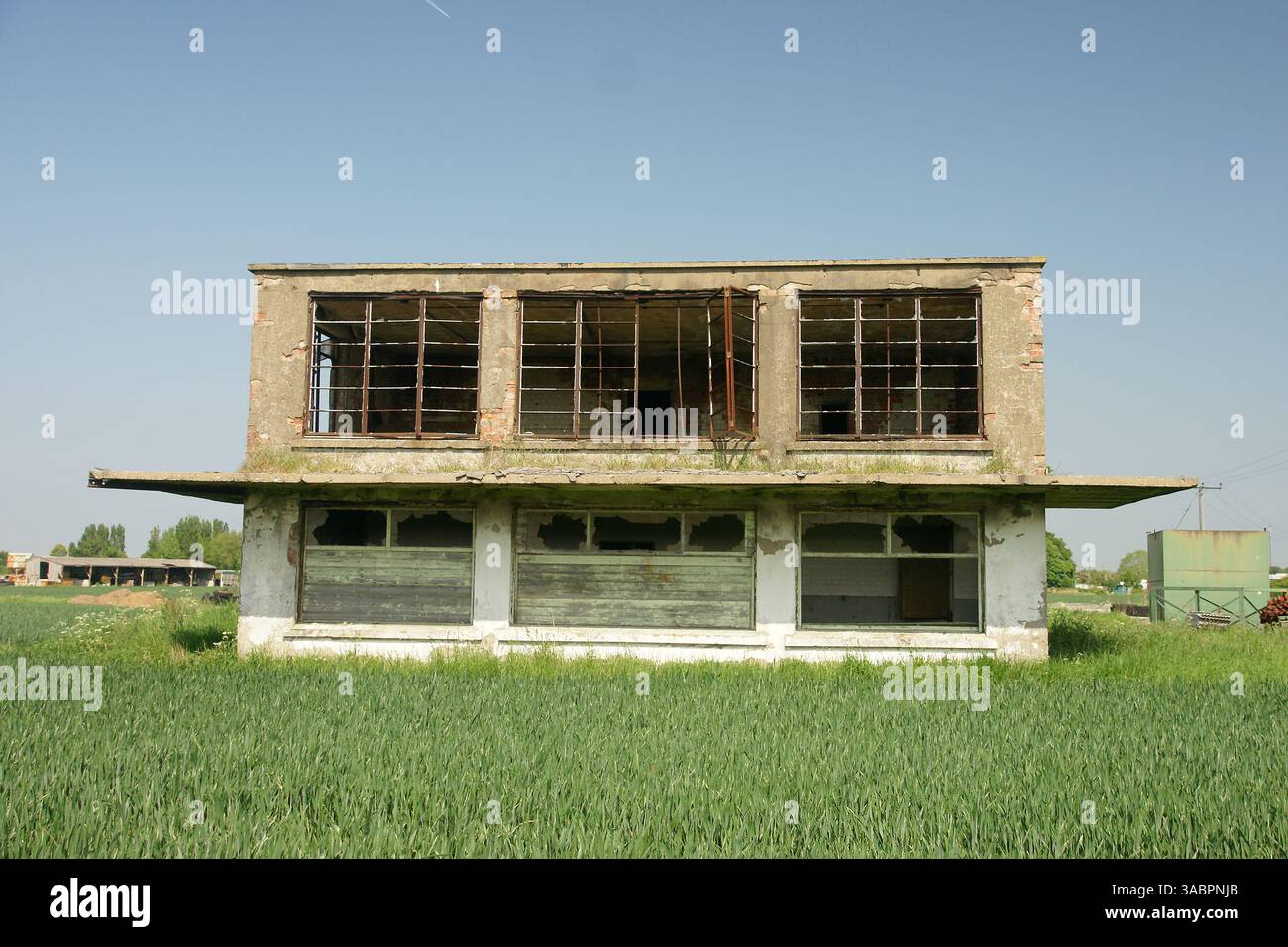RAF Catfoss watch office. World war two military airfield architecture ...