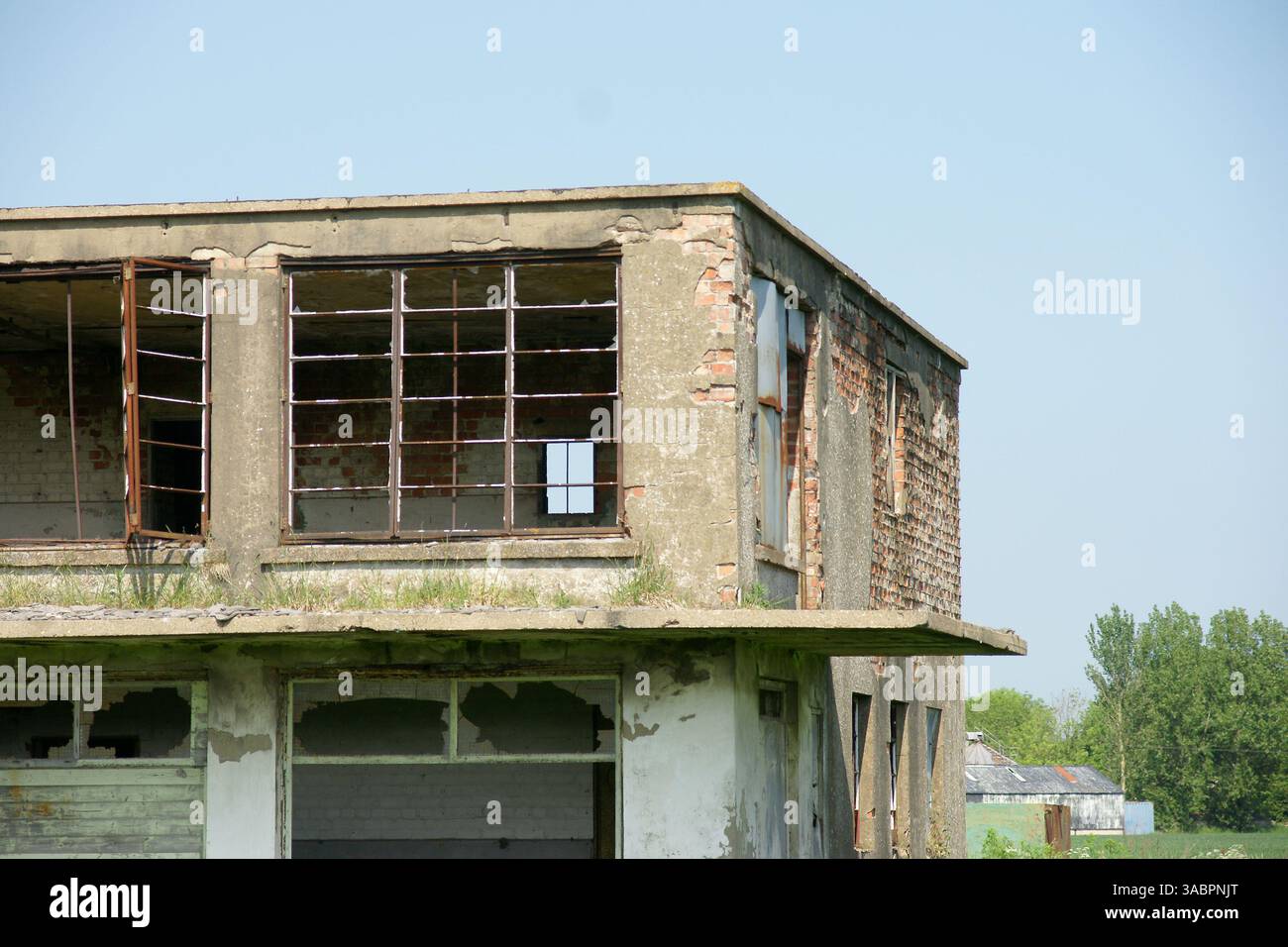 RAF Catfoss watch office. World war two military airfield architecture ...