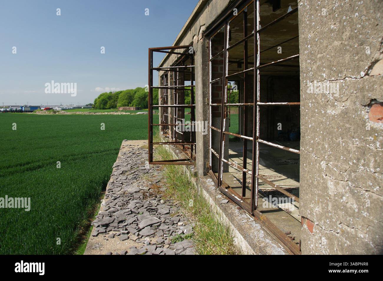 RAF Catfoss watch office. World war two military airfield architecture ...