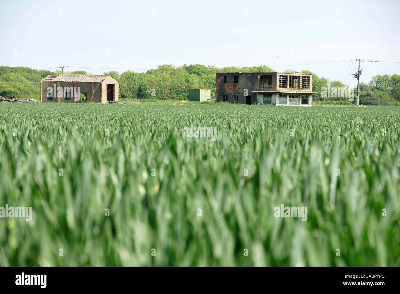 RAF Catfoss watch office. World war two military airfield architecture ...
