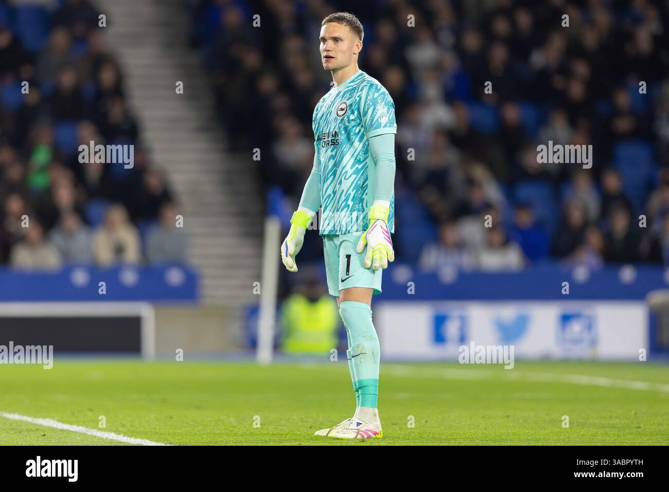 2nd April 2025; American Express Stadium, Brighton, England; Premier ...