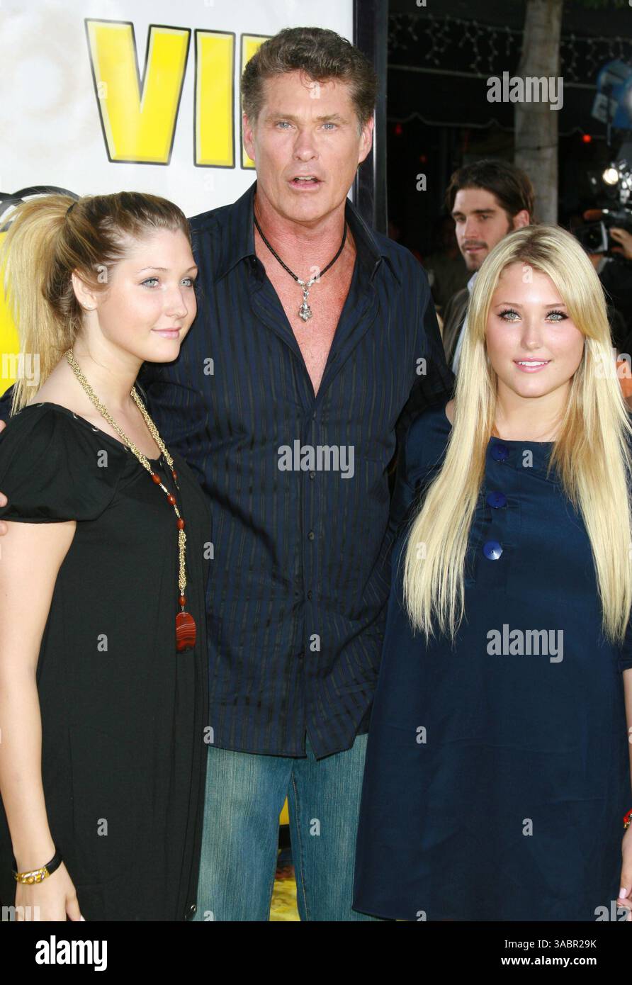 Jul 24, 2007 - Westwood, CA, USA - DAVID HASSELHOFF & daughters TAYLOR ...